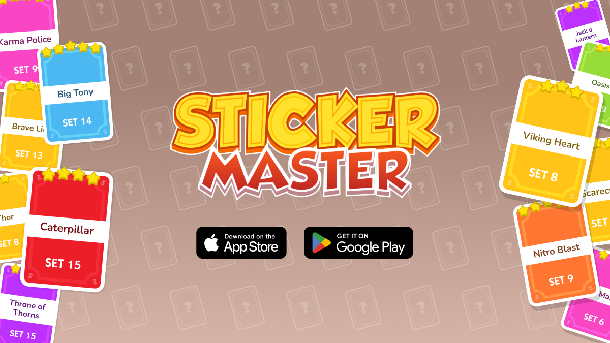 Sticker Master - Trade Cards, Free Spins & More on Coin Master